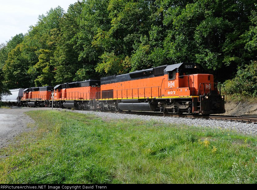 BLE 907 878 866 are just south of Girard on the Erie branch